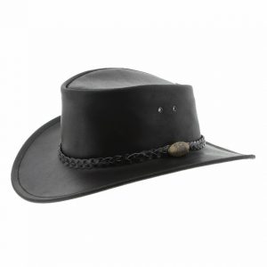 Swagman Leather Hat - Outback Whips & Leather
