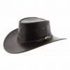 Swagman Leather Hat - Outback Whips & Leather