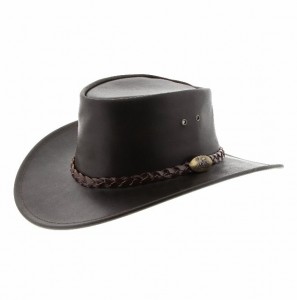 Swagman Leather Hat - Outback Whips & Leather