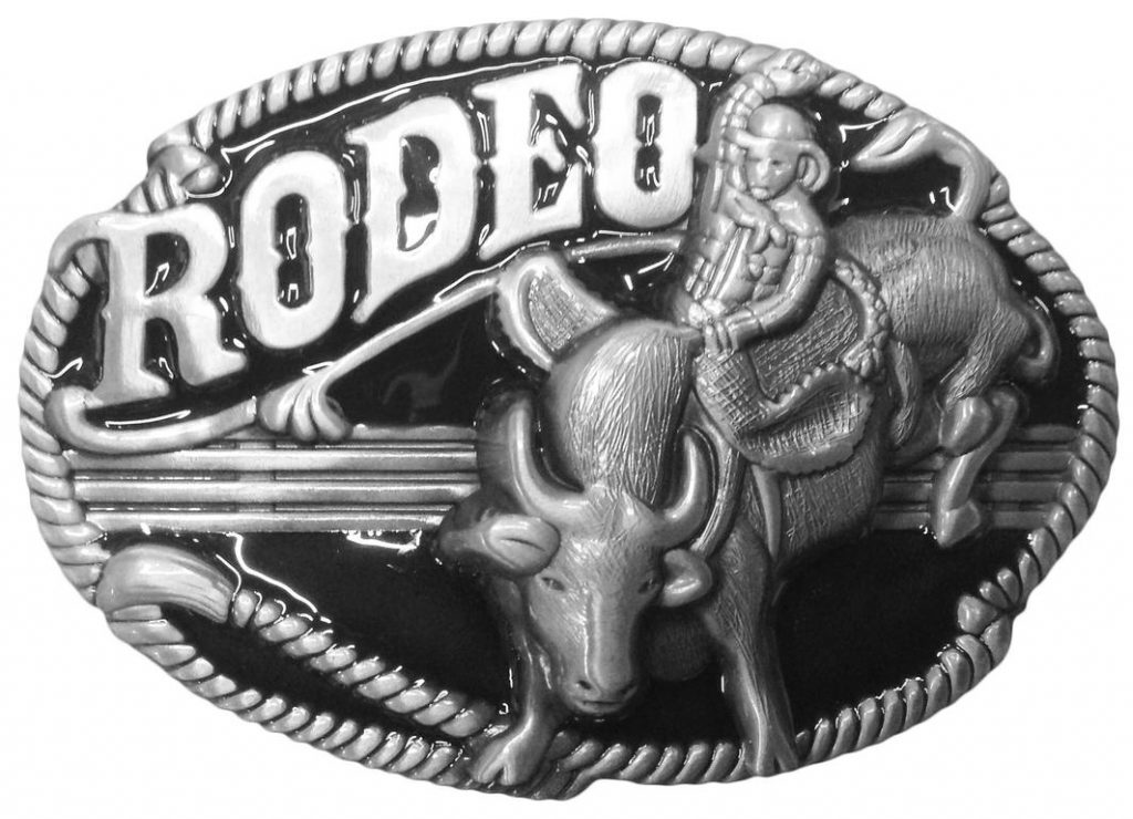 Rodeo Bull Buckle - Outback Whips & Leather